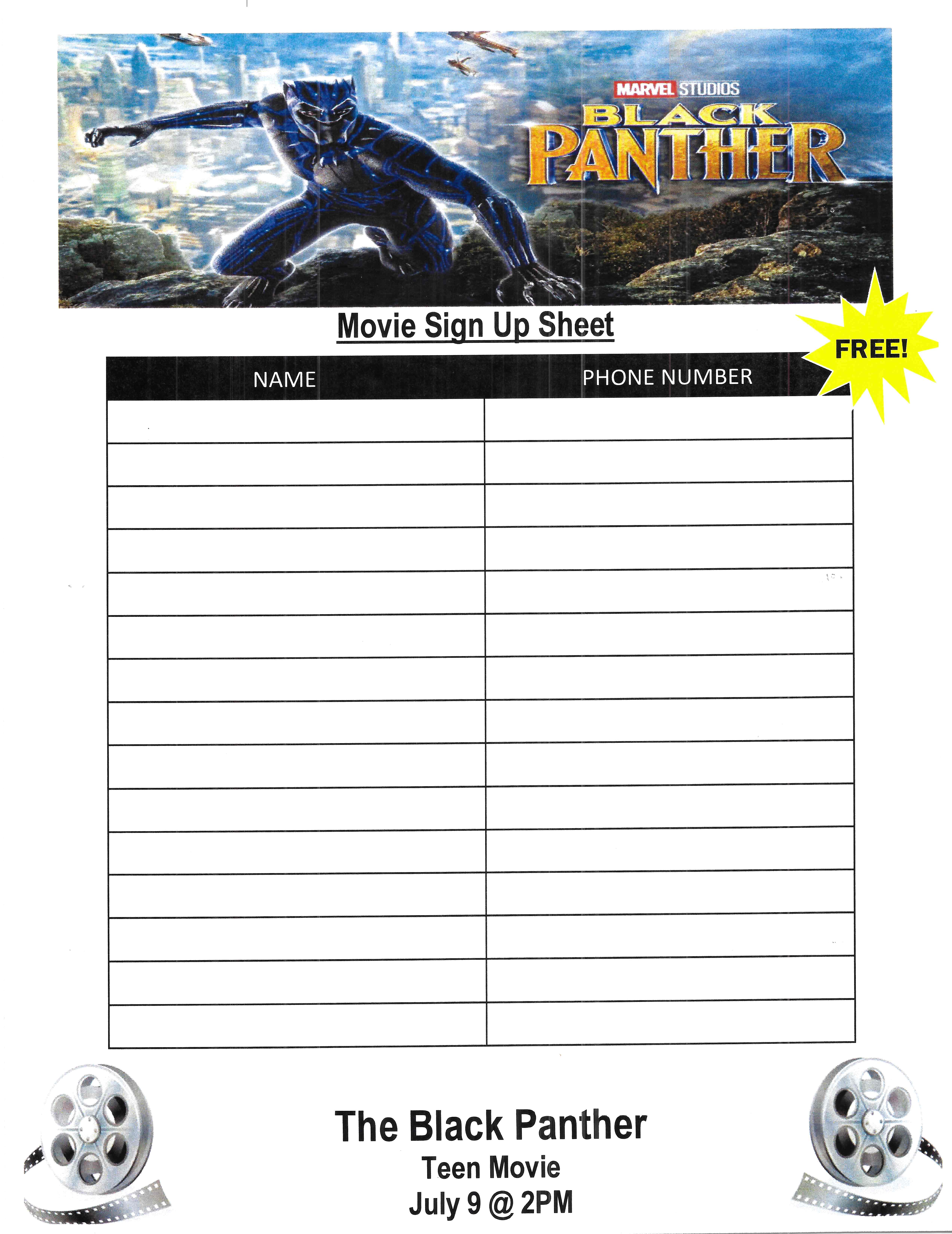 Movie Day! | Opelousas Public Library